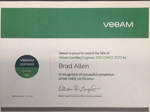 Veeam Engineer Certification | Rojoli Services